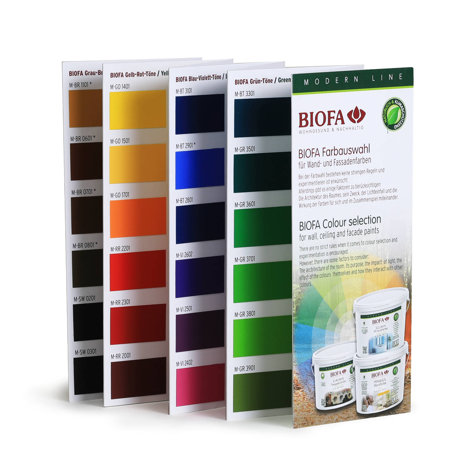 Biofa Farbkarte - Farbauswahl Muric | BIOFA Versand