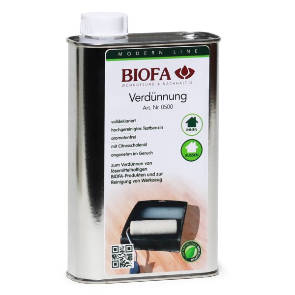 BIOFA 0500 Verdünnung für ölhaltige Produkte | BIOFA Versand