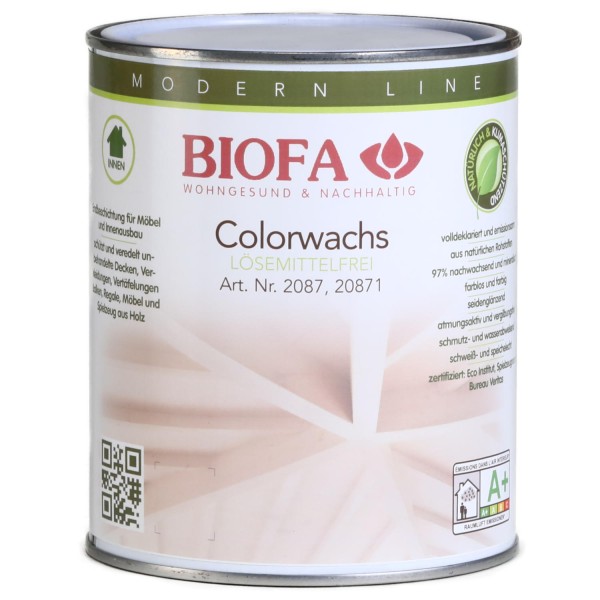 lösemittelfreies Colorwachs farbig | BIOFA Versand