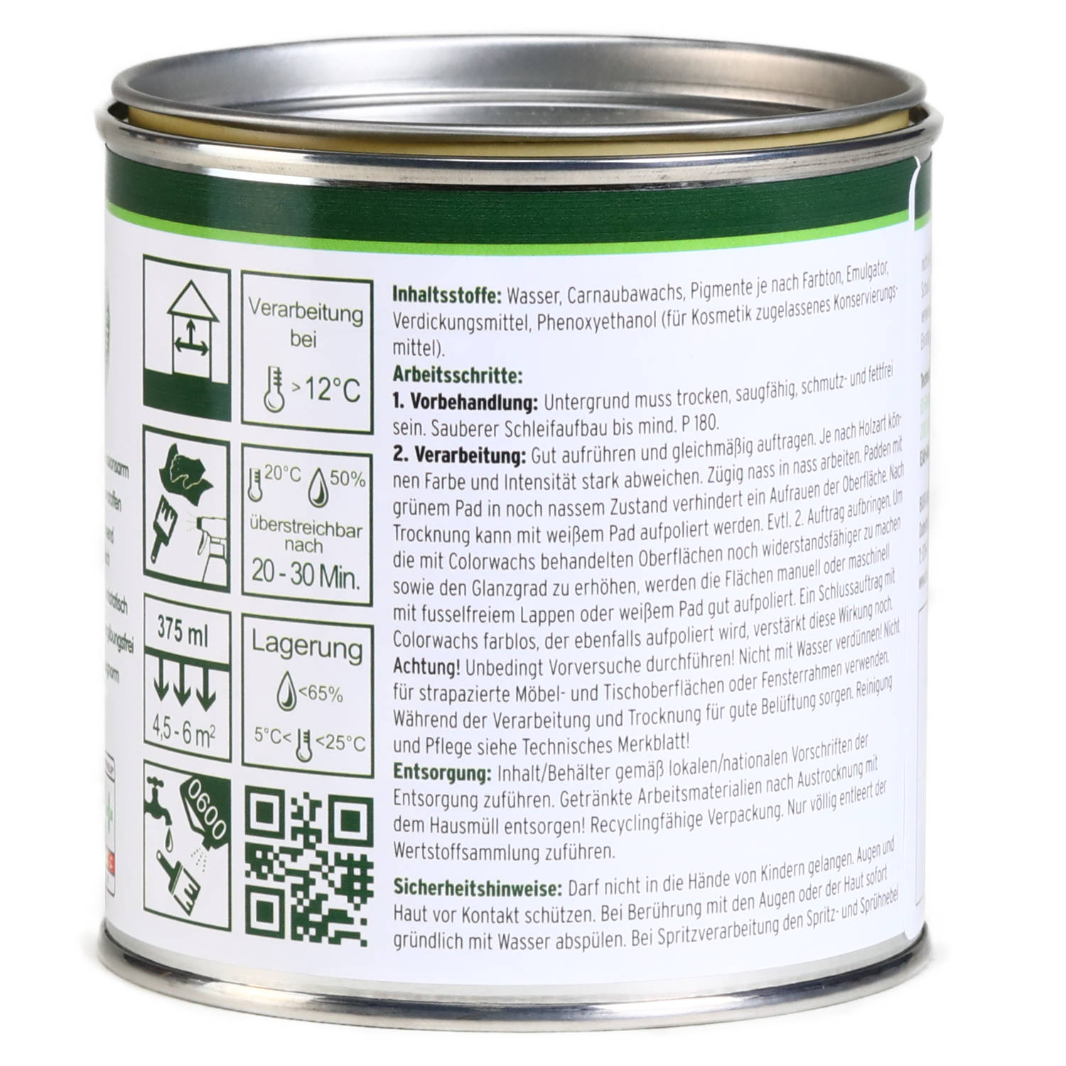 lösemittelfreies Colorwachs farbig | BIOFA Versand