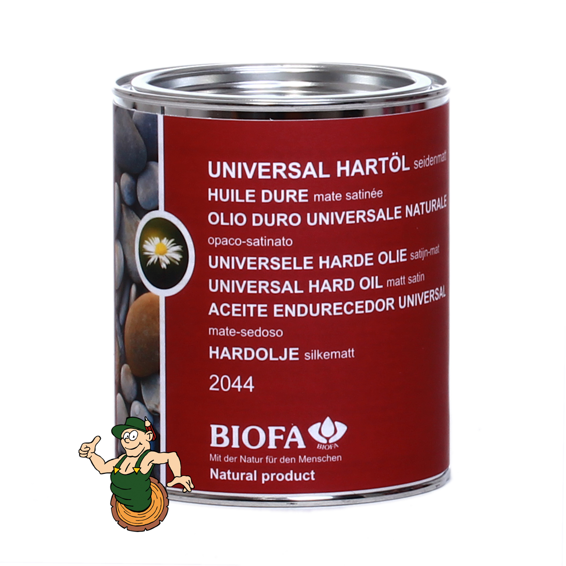 Biofa Universal Hartöl, seidenmatt 2044 | BIOFA Versand